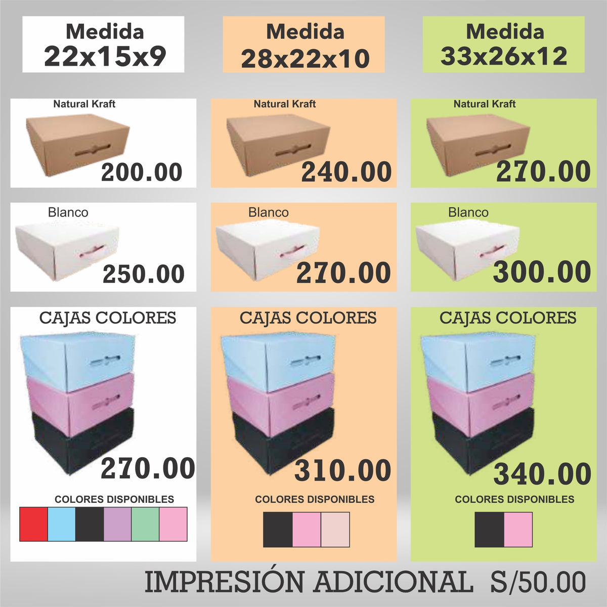 Cajas Maleta Empakeperu